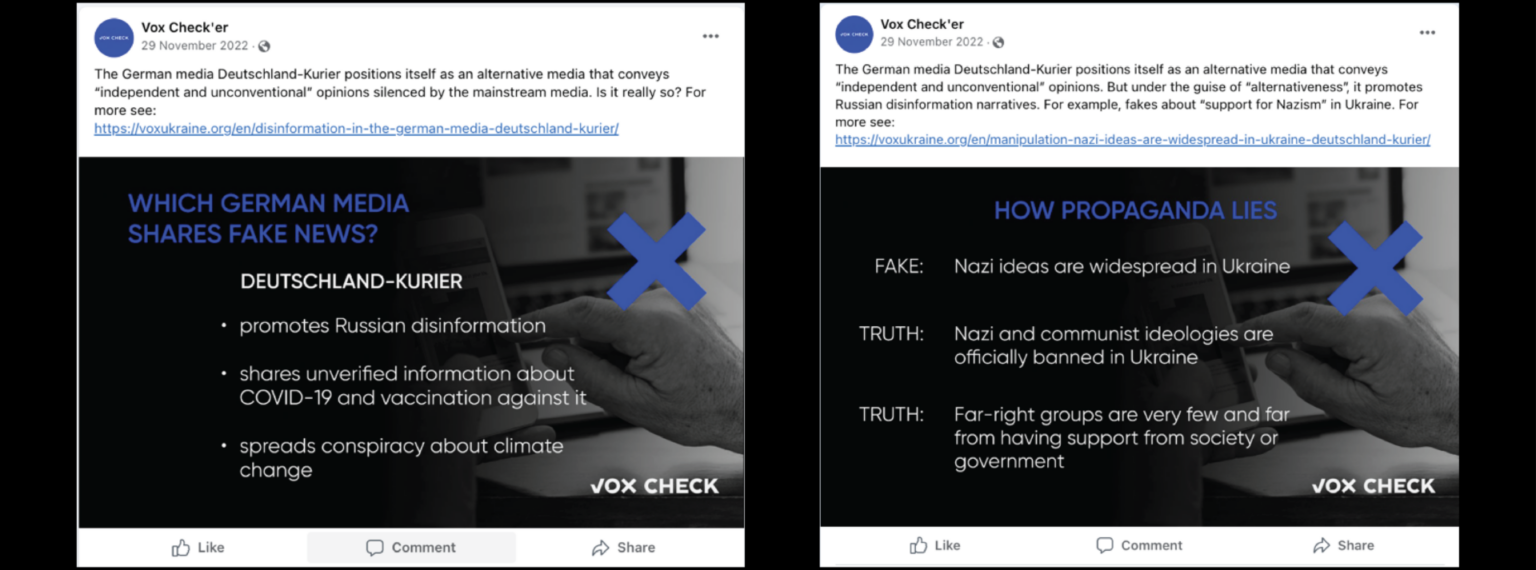 Debunking and exposing misinformation among fringe communities: Testing ...